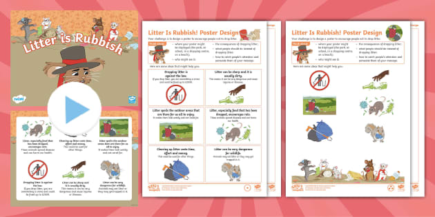 Litter is Rubbish! Year 2 Lesson Pack | Twinkl Originals